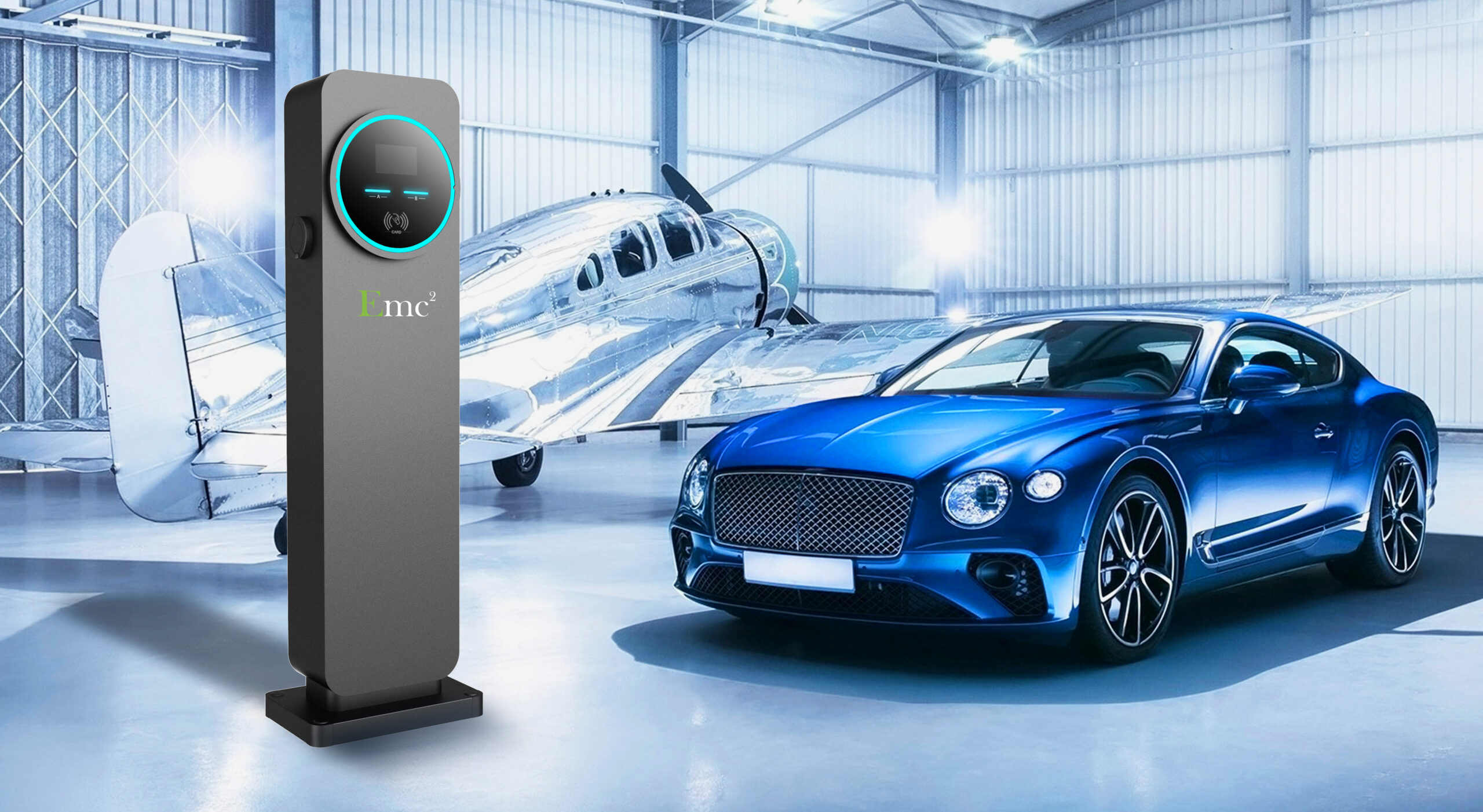 Emc² FL-TS Dual AC PRO polnilna postaja - e-mobilni